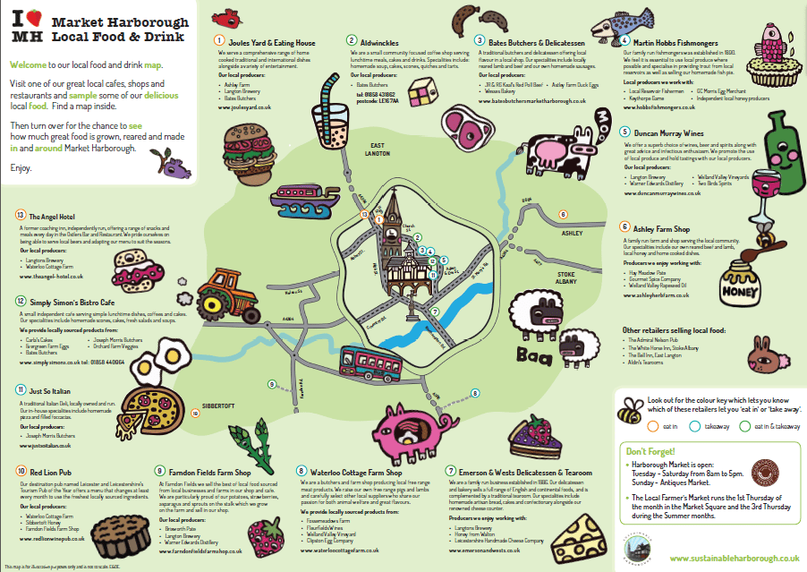 Food_map - The Ideal Marketing Company