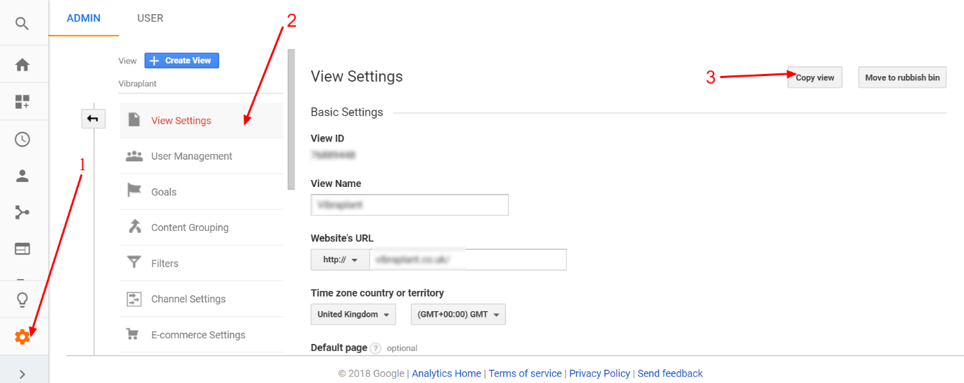 copy view in google analytics - The Ideal Marketing Company
